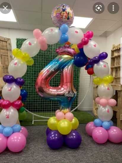 Inspiration. Full Helium arch.